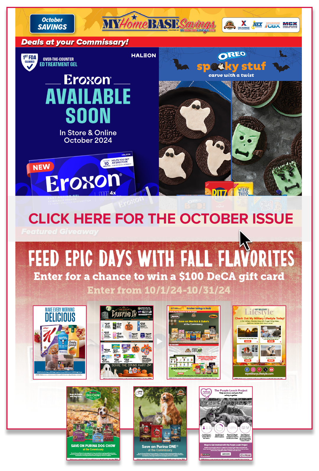 October Savings in your My Home Base Circular
