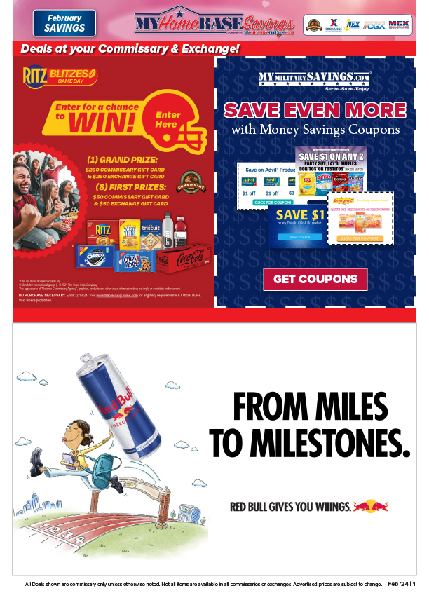 Enter for a Chance to Win a $100 Commissary Gift Card!